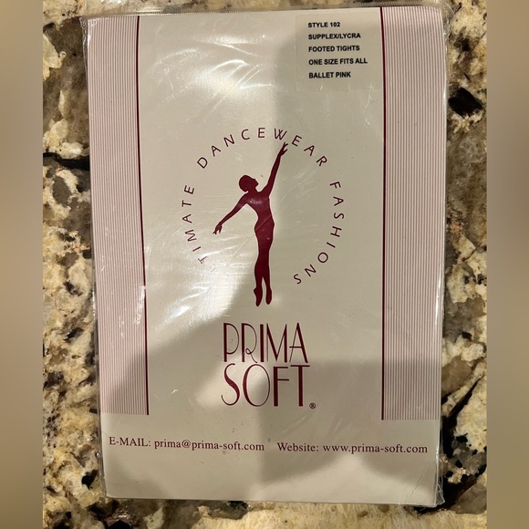 prima soft | Accessories | New Prima Soft Adult Pink Footed Ballet ...